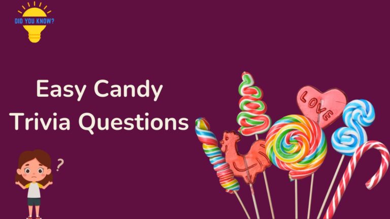 40 Best Candy Trivia Questions (Tasty Brain Teasers)