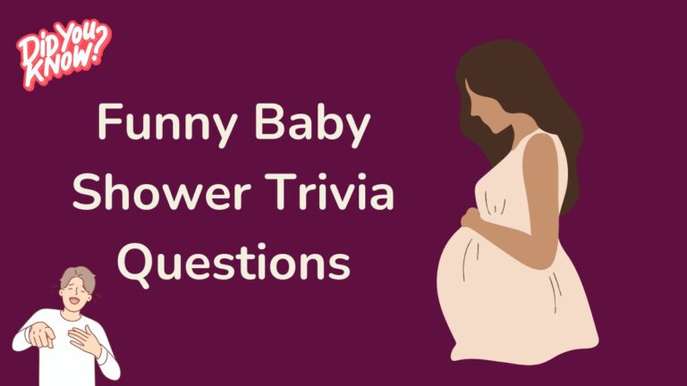 50 Best Baby Shower Trivia Questions (Exciting Challenges)